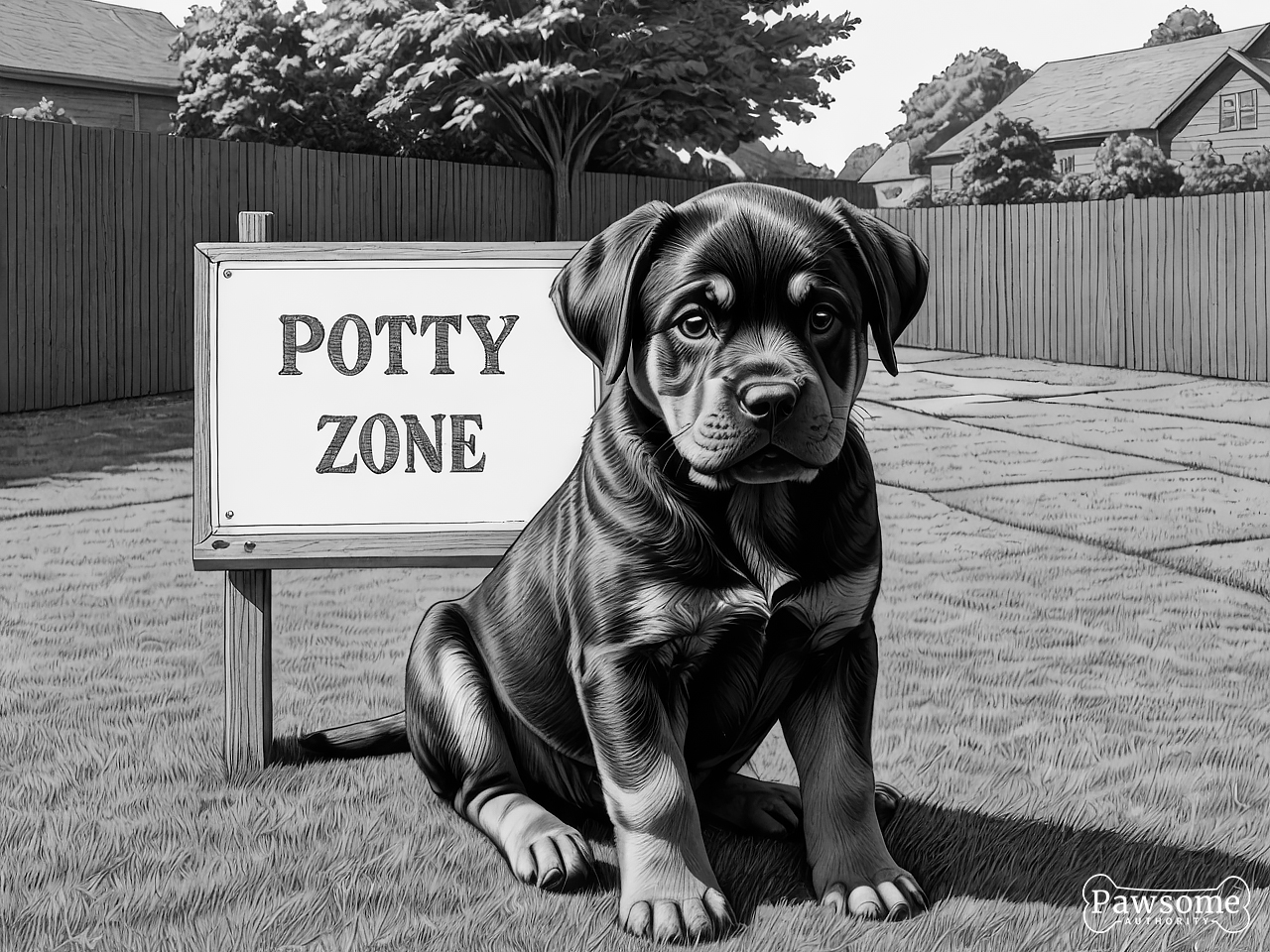 How to Potty Train a Rottweiler
